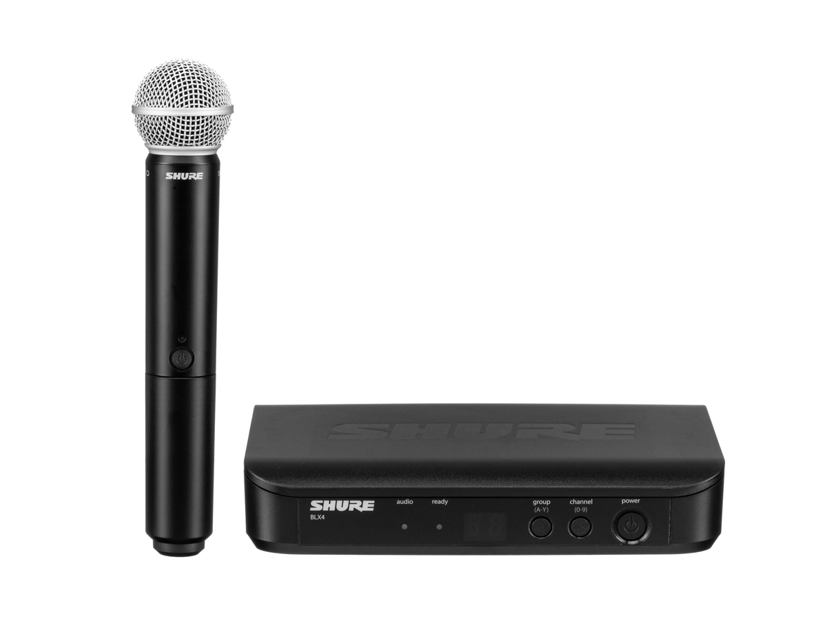 SHURE BLX24/PG58 - Hệ thống không dây với micro vocal PGA58 | TNG Audio